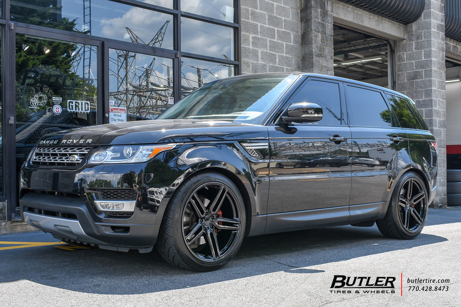 Land Rover Range Rover Sport with 22in Vossen HF-1 Wheels exclusively ...