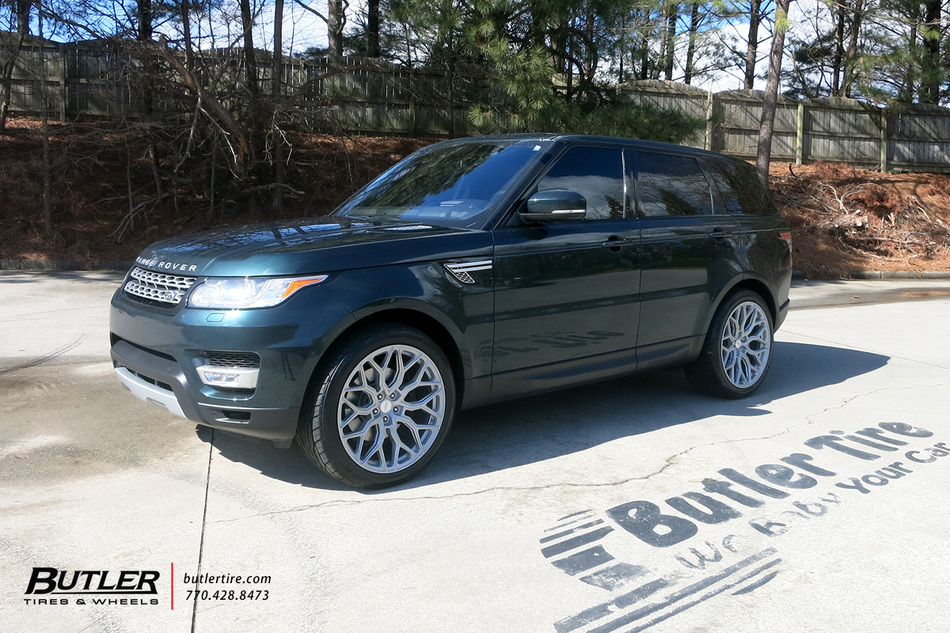 Land Rover Range Rover Sport with 22in Vossen HF-2 Wheels exclusively ...