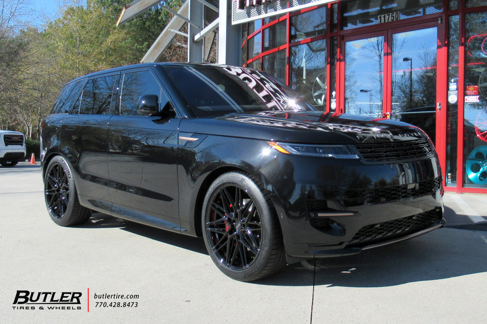Land Rover Range Rover Sport with 23in Vossen HF-7 Wheels exclusively ...