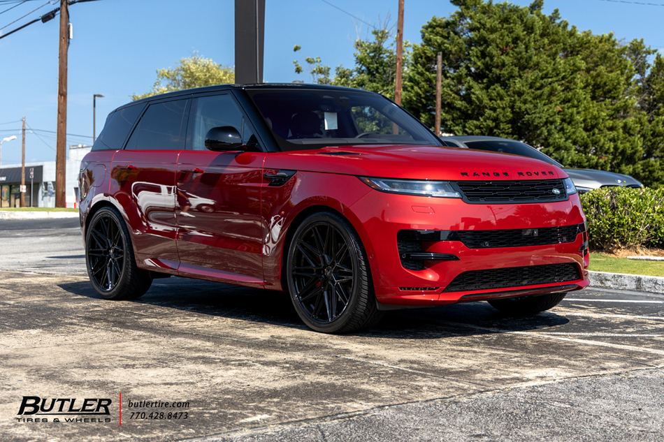 Land Rover Range Rover Sport with 24in Vossen HF-7 Wheels exclusively ...