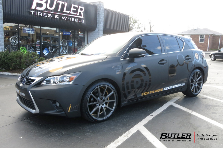 Lexus CT with 19in Vossen VFS1 Wheels exclusively from Butler Tires and ...