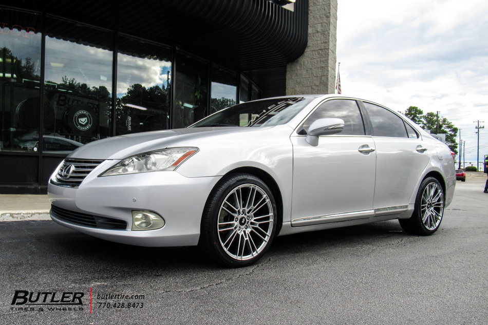 Lexus ES350 with 19in Savini Black di Forza BM18 Wheels and Westlake ...