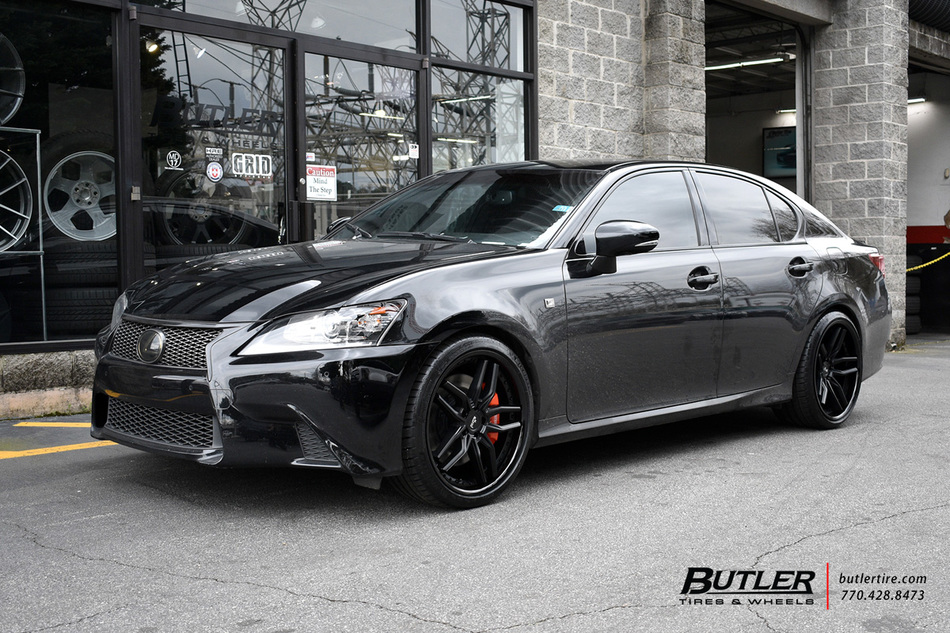 Lexus GS with 20in Niche Methos Wheels exclusively from Butler Tires ...