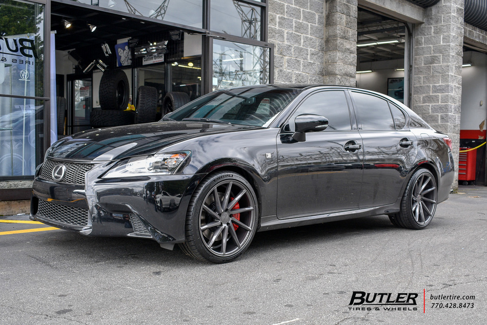 Lexus GS with 20in Vossen CVT Wheels exclusively from Butler Tires and ...