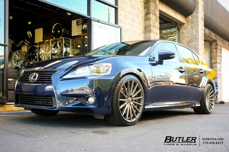 Lexus GS with 20in Vossen VFS2 Wheels exclusively from Butler Tires and ...