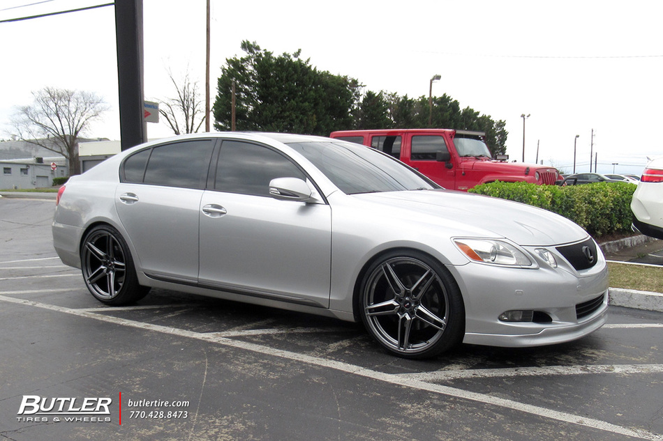 Lexus GS with 21in Savini SV-F3 Wheels exclusively from Butler Tires ...