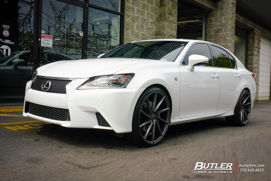 Lexus GS with 22in Vossen CVT Wheels exclusively from Butler Tires and ...