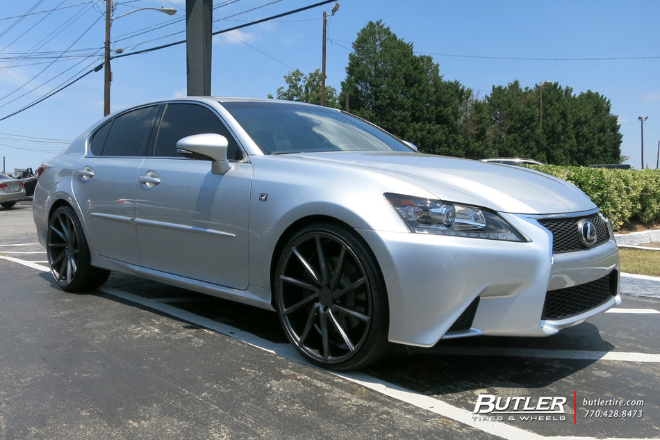 Lexus GS with 22in Vossen CVT Wheels exclusively from Butler Tires and ...