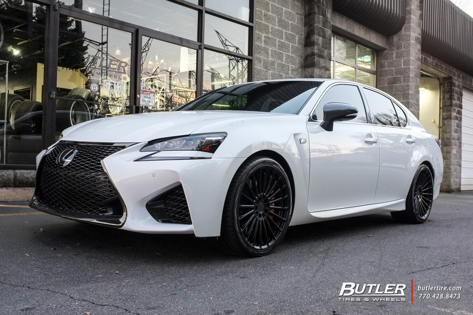 Lexus GS F with 20in TSW Turbina Wheels exclusively from Butler Tires ...