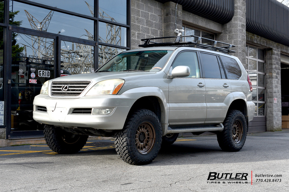 Lexus GX with 17in Black Rhino Aliso Wheels exclusively from Butler ...