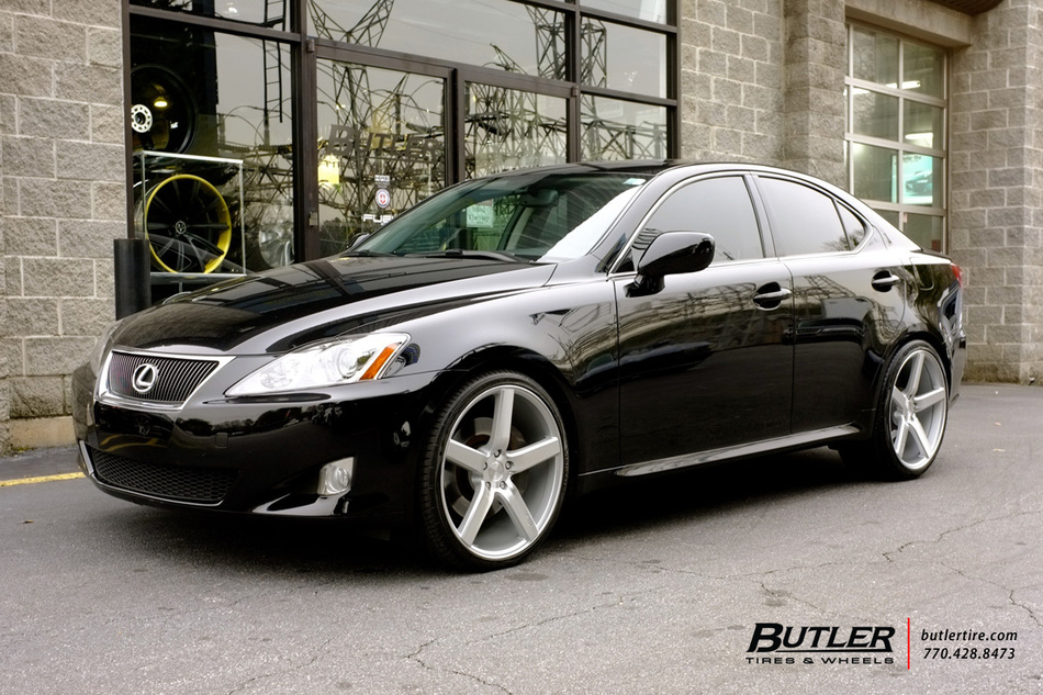 Lexus IS with 20in Niche Milan Wheels exclusively from Butler Tires and ...
