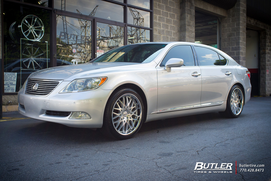Lexus LS460 with 20in TSW Rascasse Wheels exclusively from Butler Tires ...