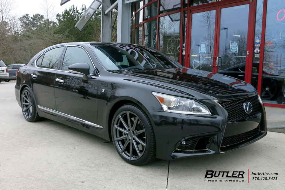 Lexus LS460 with 20in Vossen VFS10 Wheels exclusively from Butler Tires ...