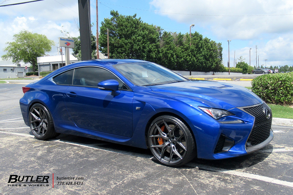 Lexus RCF with 20in Vossen HF-5 Wheels exclusively from Butler Tires ...