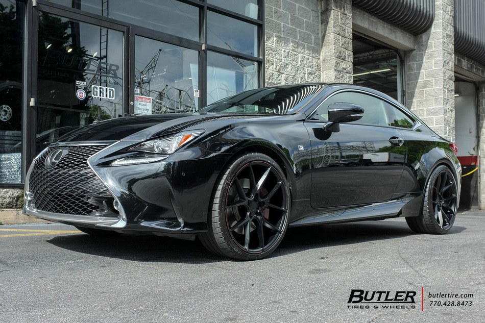 Lexus RC with 21in Savini BM14 Wheels exclusively from Butler Tires and ...