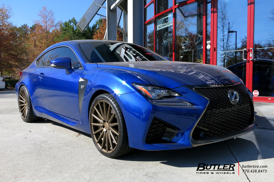 Lexus RCF with 20in Vossen VFS2 Wheels exclusively from Butler Tires ...