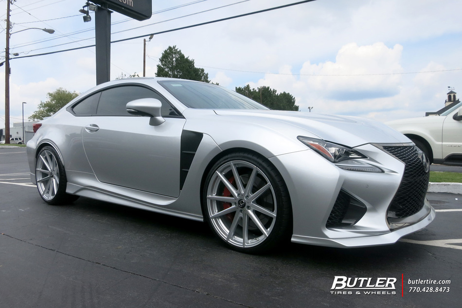Lexus RCF with 21in TSW Bathurst Wheels exclusively from Butler Tires ...