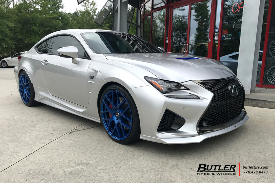 Lexus RCF with 21in TSW Nurburgring Wheels exclusively from Butler ...