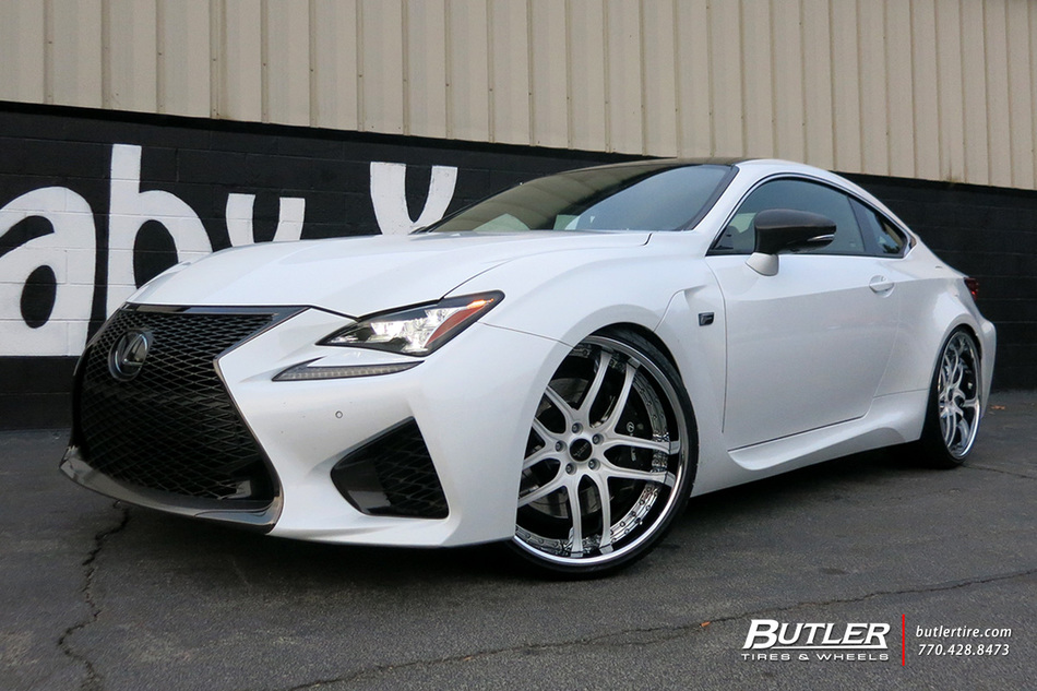 Lexus RCF with 22in Savini BS2 Wheels exclusively from Butler Tires and ...
