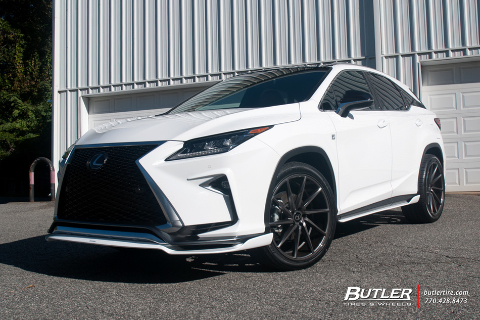 Lexus RX with 22in Vossen CVT Wheels exclusively from Butler Tires and ...