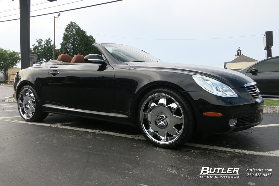 Lexus SC with 20in Lexani LX2 Wheels exclusively from Butler Tires and ...