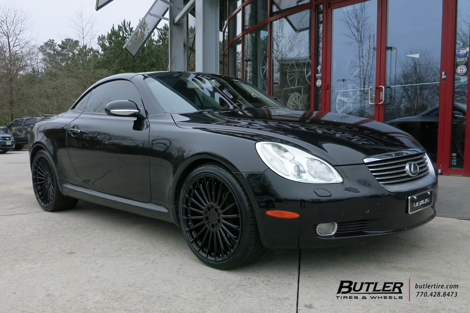 Lexus SC with 20in TSW Turbina Wheels exclusively from Butler Tires and ...