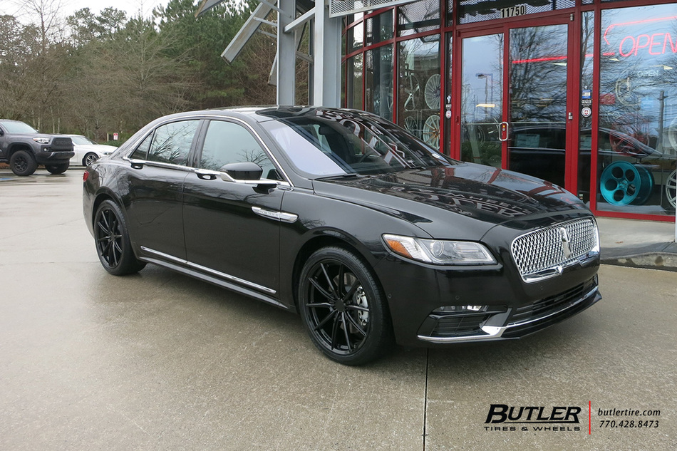 Lincoln Continental with 20in Petrol P4B Wheels exclusively from Butler ...