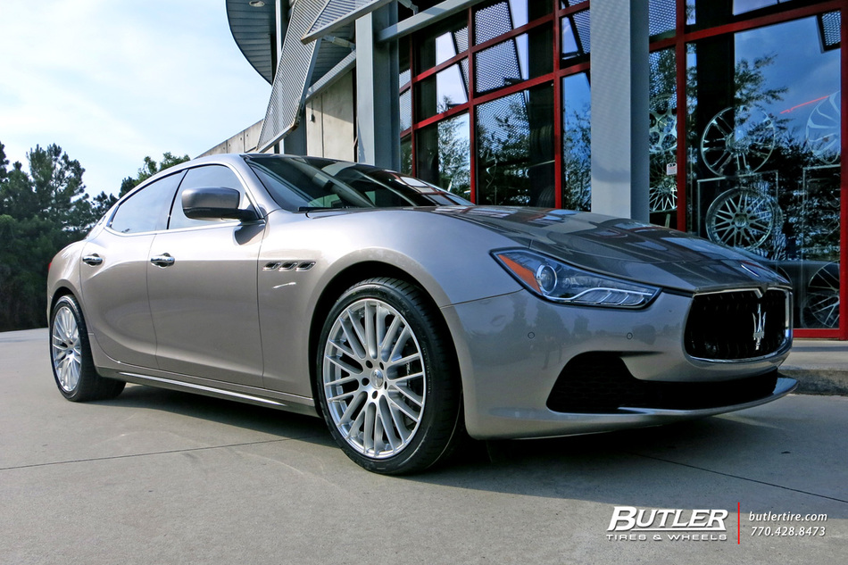 Maserati Ghibli with 20in TSW Max Wheels exclusively from Butler Tires ...