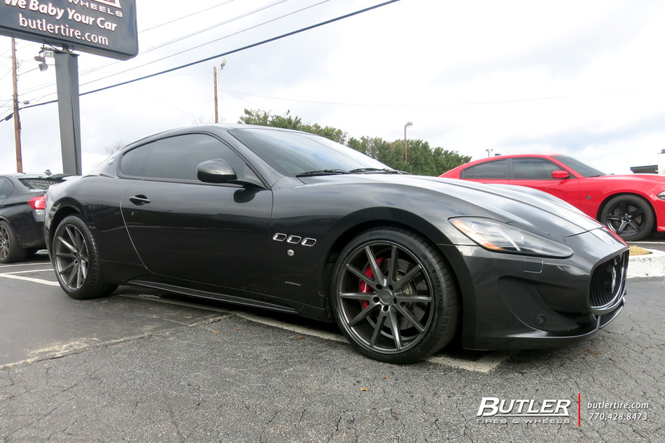 Maserati Granturismo with 20in Vossen VFS1 Wheels exclusively from ...