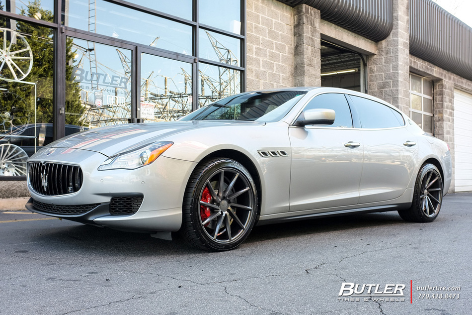 Maserati Quattroporte with 20in Vossen CVT Wheels exclusively from ...