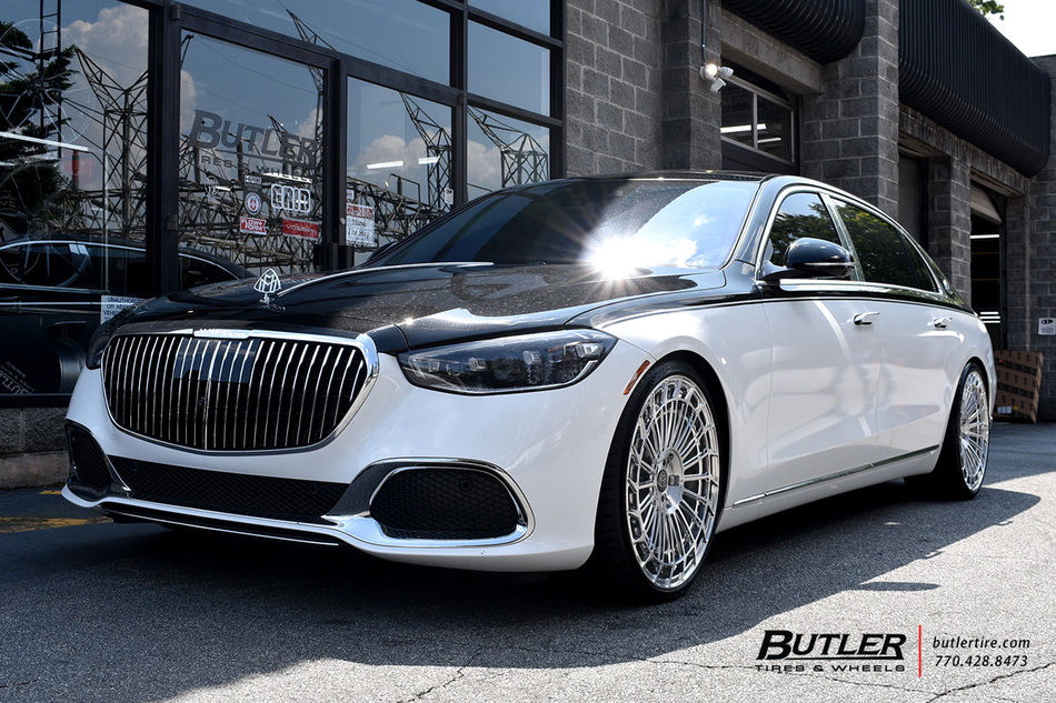 Maybach S580 with 22in Avant Garde SRX06 Wheels exclusively from Butler ...