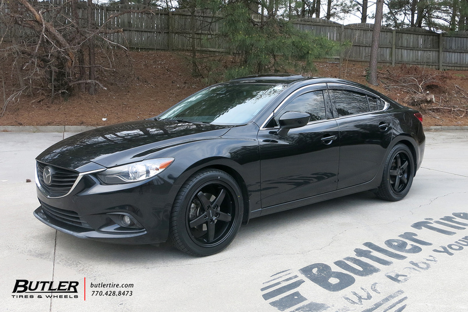 Mazda 6 with 19in Petrol P1B Wheels exclusively from Butler Tires and ...