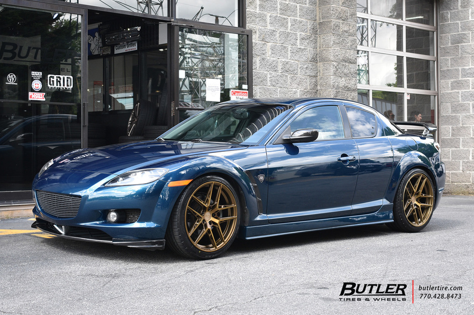 Mazda Rx8 Custom Blue