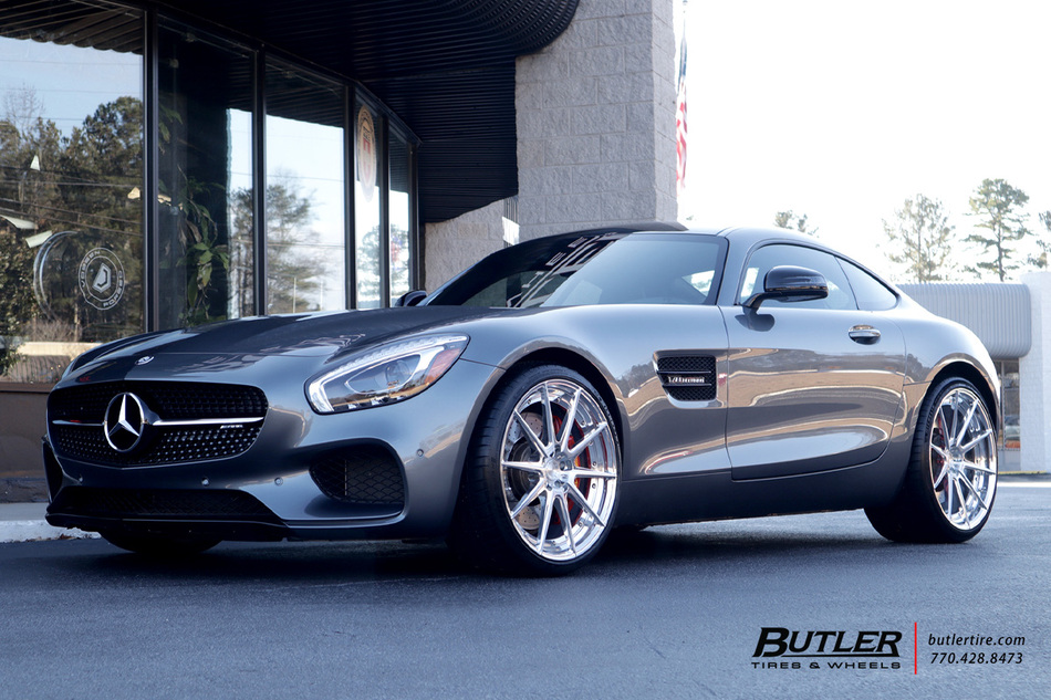 Mercedes AMG GT with 21in ADV1 MV2 Wheels exclusively from Butler Tires ...