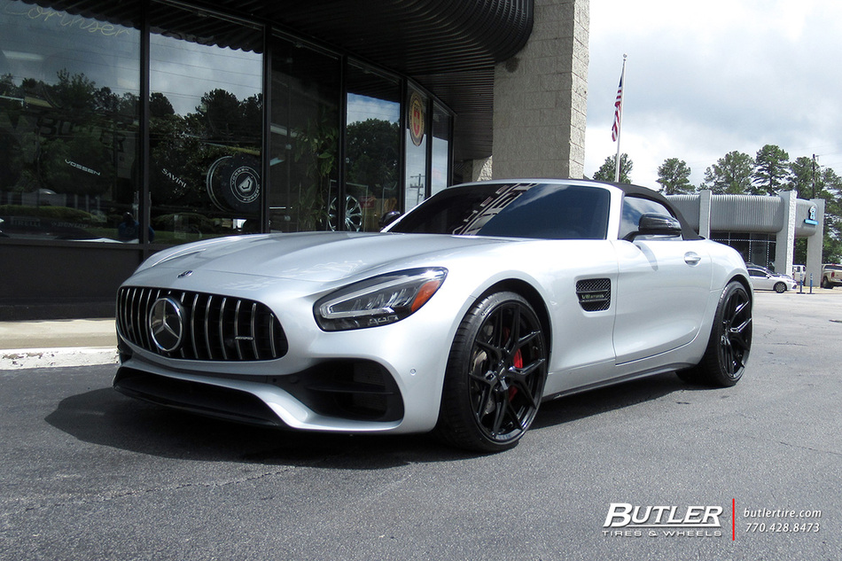 Mercedes AMG GT with 21in Vossen HF-5 Wheels exclusively from Butler ...