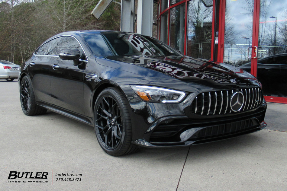 Mercedes AMG GT53 with 21in Brixton RF10 exclusively from Butler Tires ...