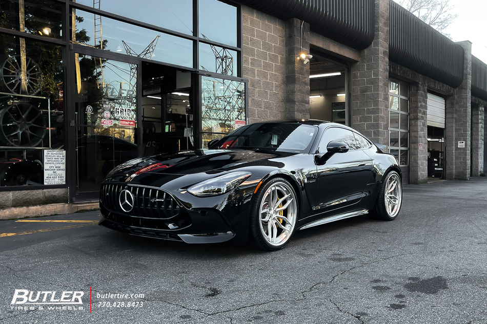 Mercedes AMG GT55 with 22in AG Luxury AGL64 Wheels and Toyo Proxes ...