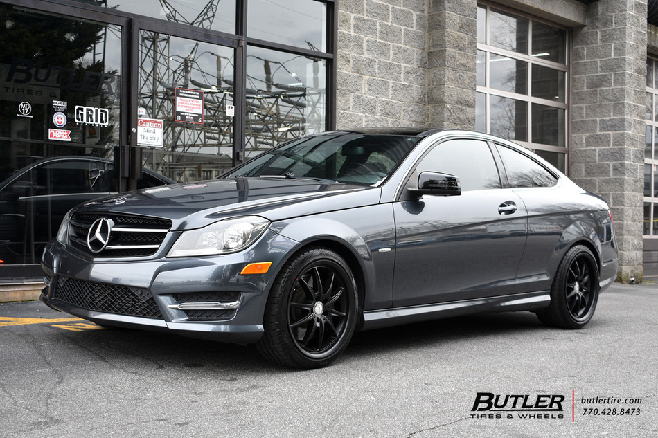 Mercedes C-Class with 18in Mandrus Argent Wheels exclusively from ...