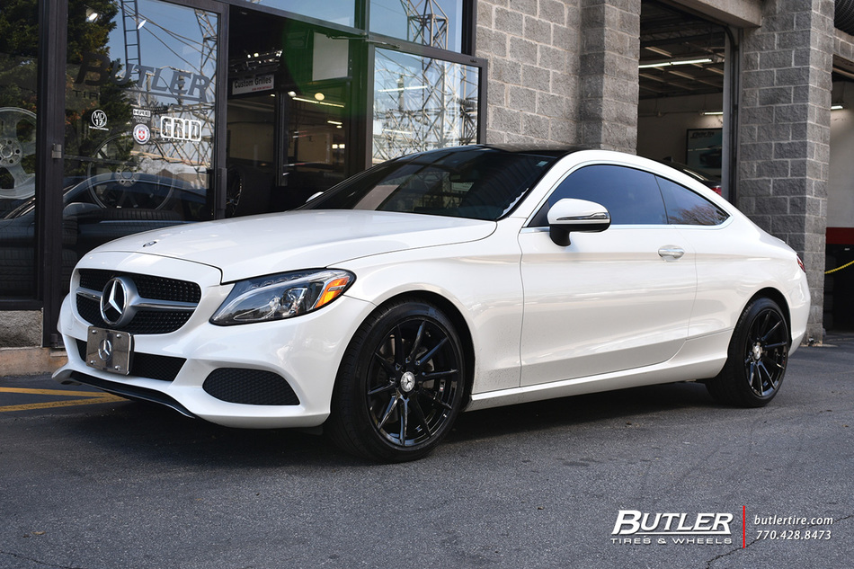 Mercedes C-Class with 18in TSW Clypse Wheels exclusively from Butler ...