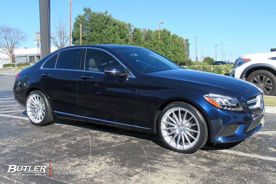 Mercedes C-Class with 19in Avant Garde M615 Wheels exclusively from ...