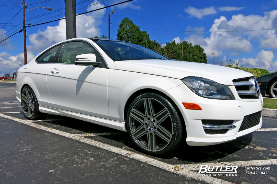 Mercedes C-Class with 19in Mandrus Atlas Wheels exclusively from Butler ...