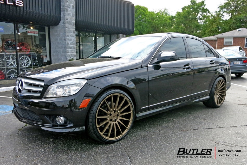 Mercedes C-Class with 20in Niche Form Wheels exclusively from Butler ...