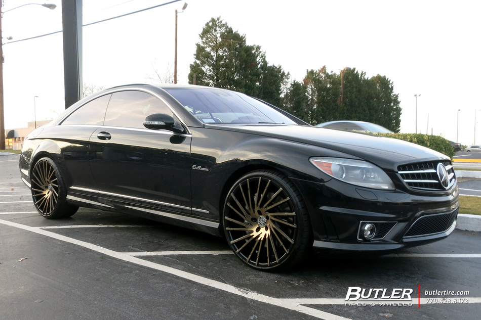 Mercedes CL-Class with 20in Lexani Wraith Wheels exclusively from ...