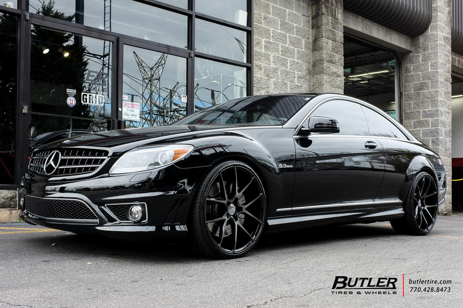 Mercedes CL-Class with 22in Savini BM14 Wheels exclusively from Butler ...