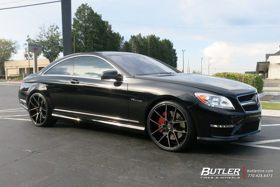 Mercedes CL-Class with 22in Savini BM14 Wheels exclusively from Butler ...