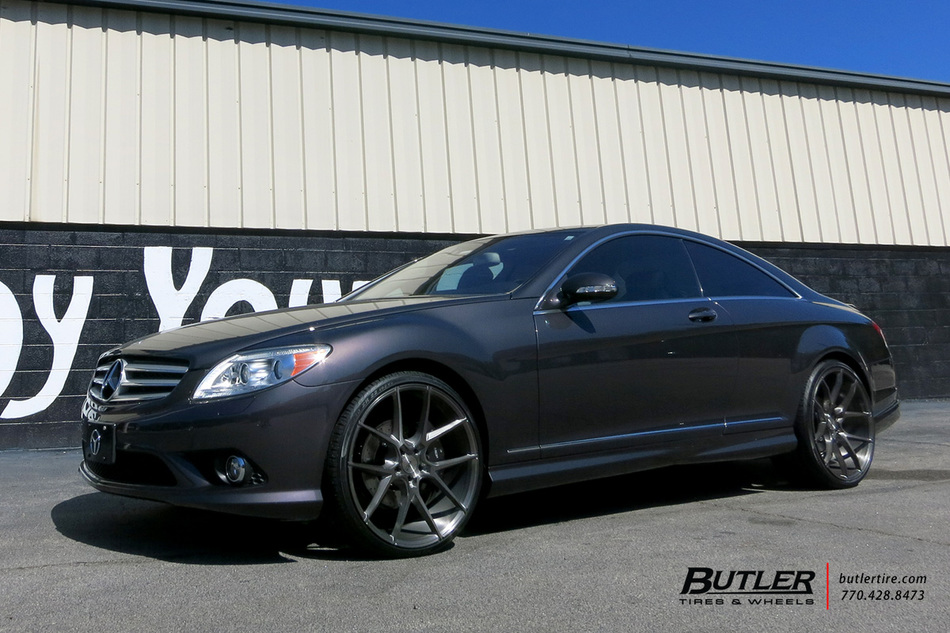 Mercedes CL-Class with 22in Savini BM14 Wheels exclusively from Butler ...