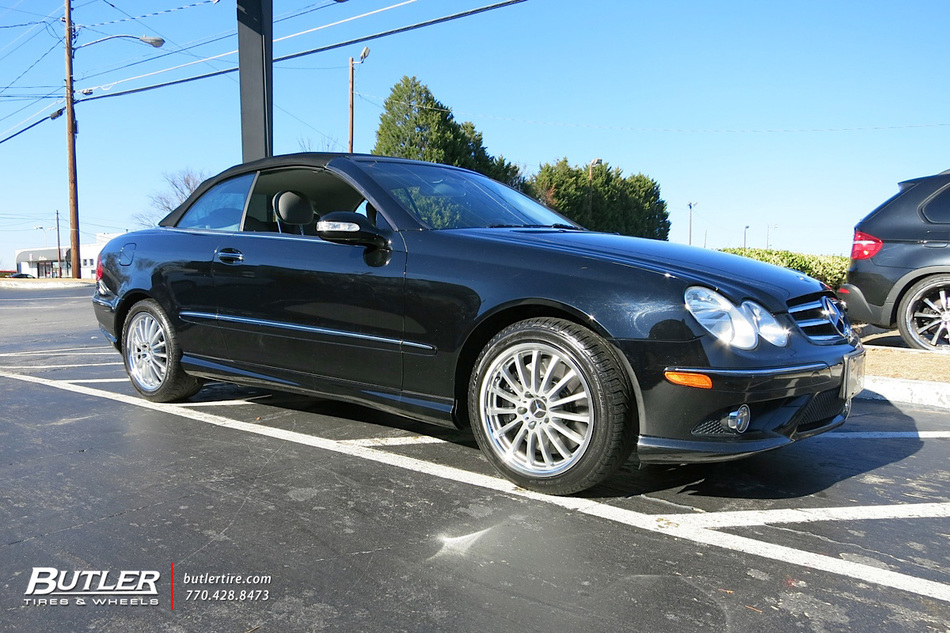 Mercedes CLK with 18in Mandrus Millennium Wheels exclusively from ...