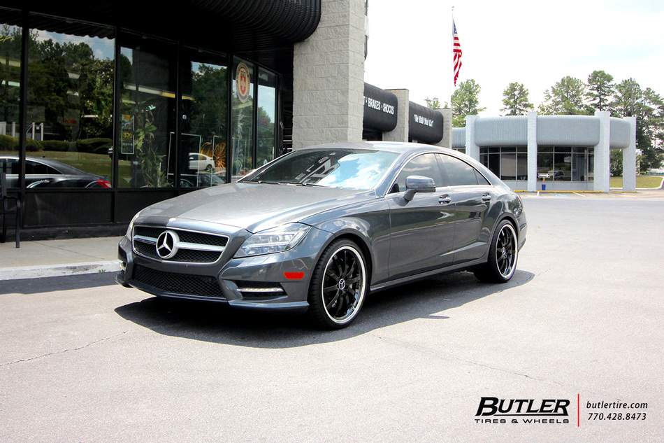 Mercedes CLS with 20in Mandrus Wilhelm Wheels exclusively from Butler ...
