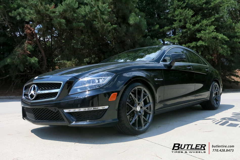 Mercedes CLS with 20in Vossen VFS6 Wheels exclusively from Butler Tires ...