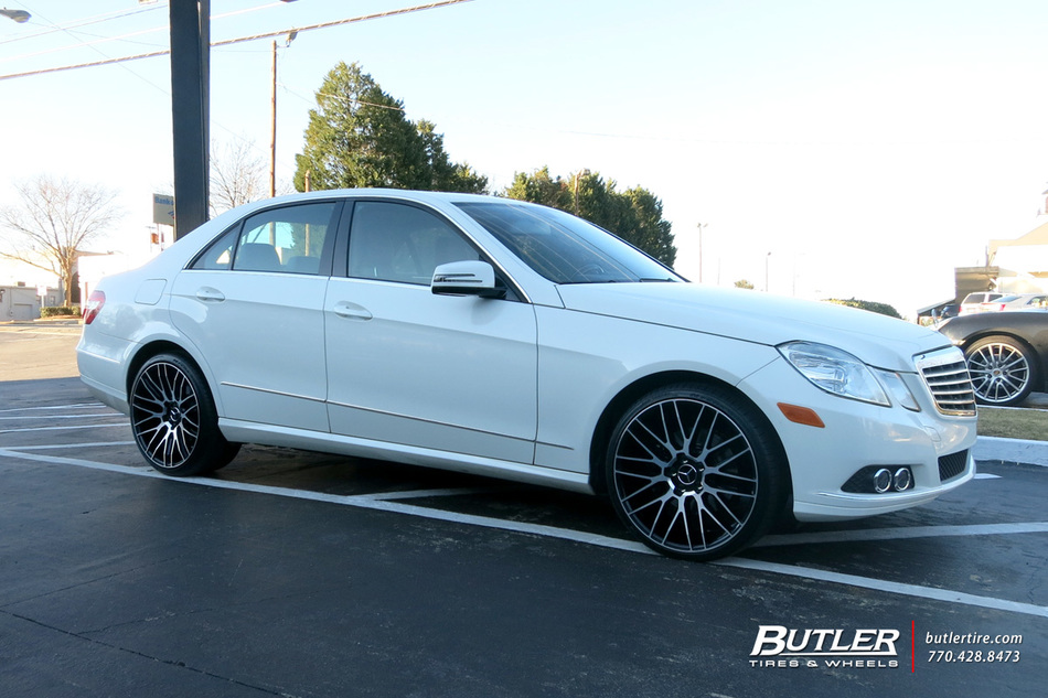 Mercedes E-Class with 20in Savini BM13 Wheels exclusively from Butler ...